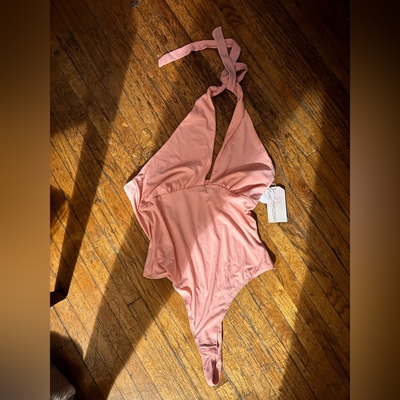 Tops | Halter Neck Body Suitswim Suit | Poshmark